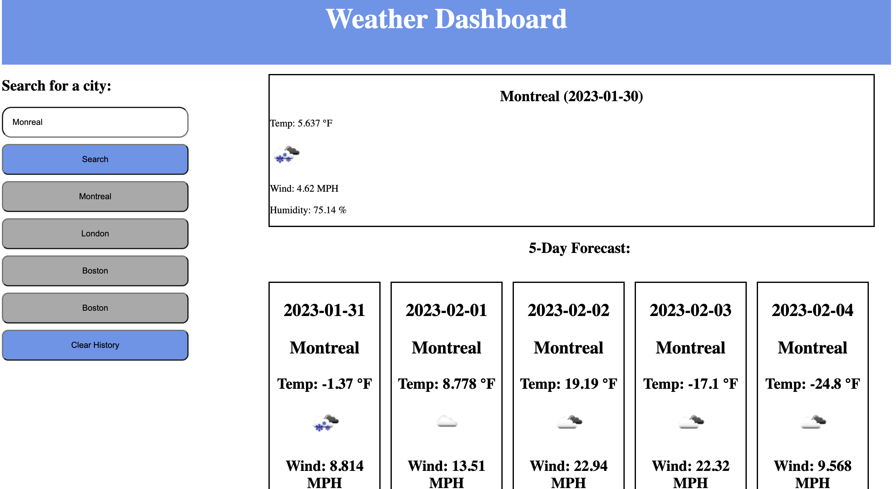 GitHub - YaroslavVolvach/YourWeather: Weather Dashboard