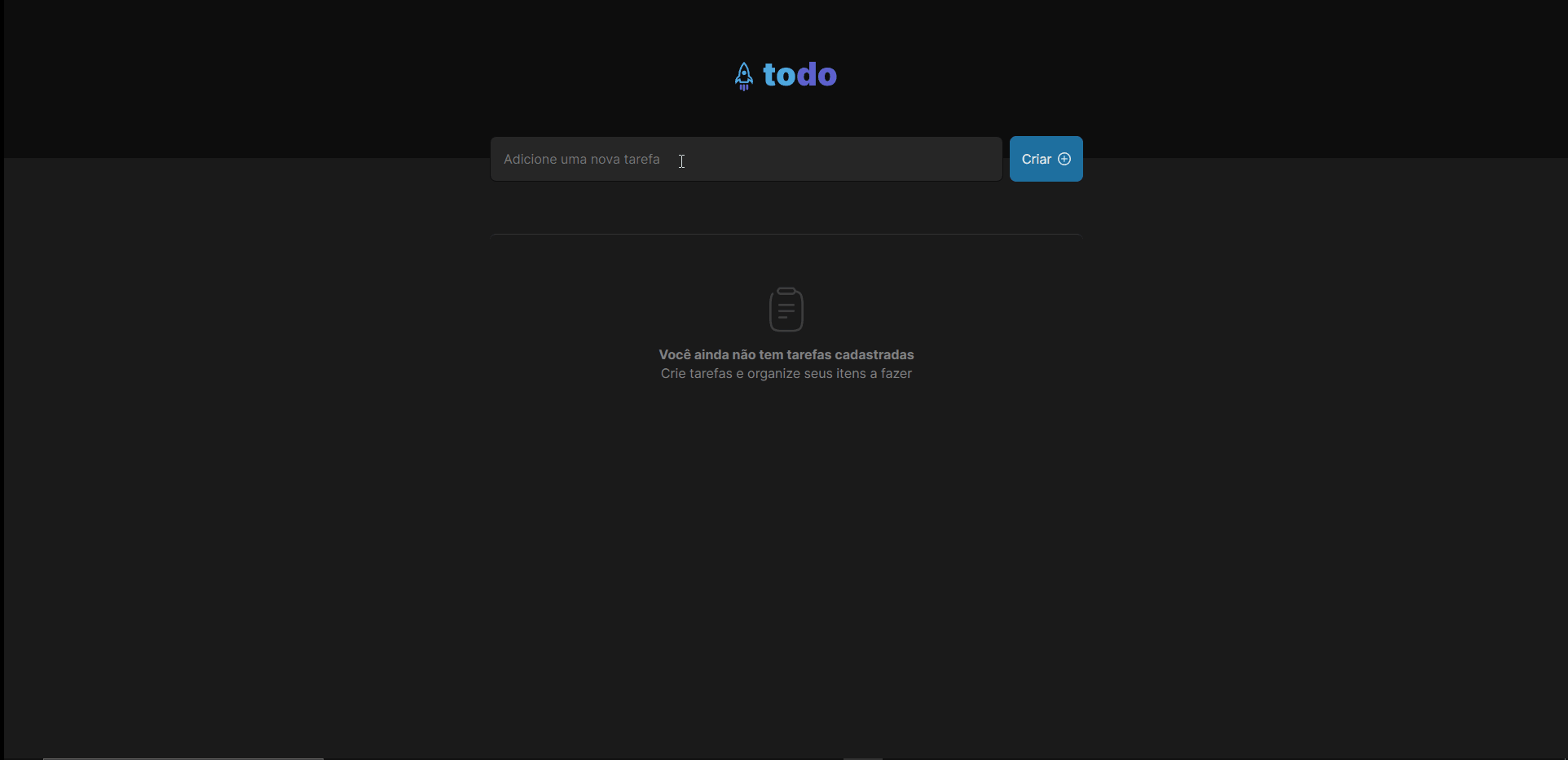 GitHub - ViniciusHack/todo-journey2022: It's the first challenge from Ignite ReactJS Journey2022