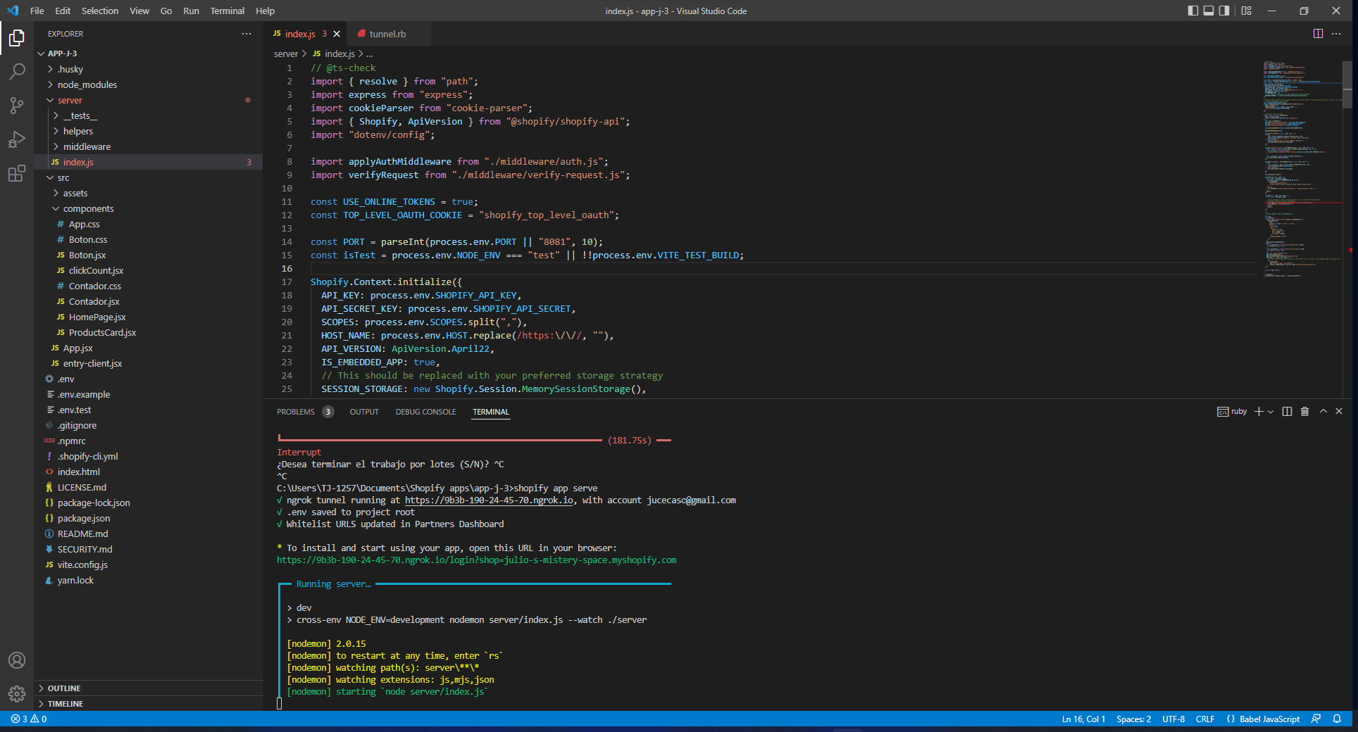 [Bug]: · Issue #2240 · Shopify/shopify-cli · GitHub