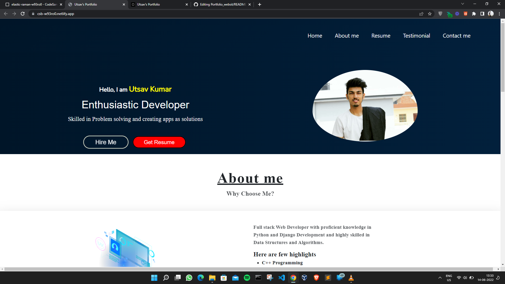 uv4u/Portfolio_websit - Codesandbox