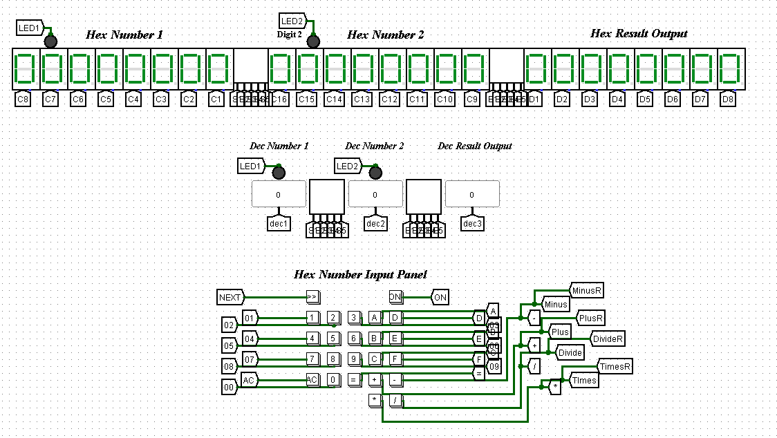 GitHub - WeekieWei/Logic-Gates-Calculator: Calculator design using ...