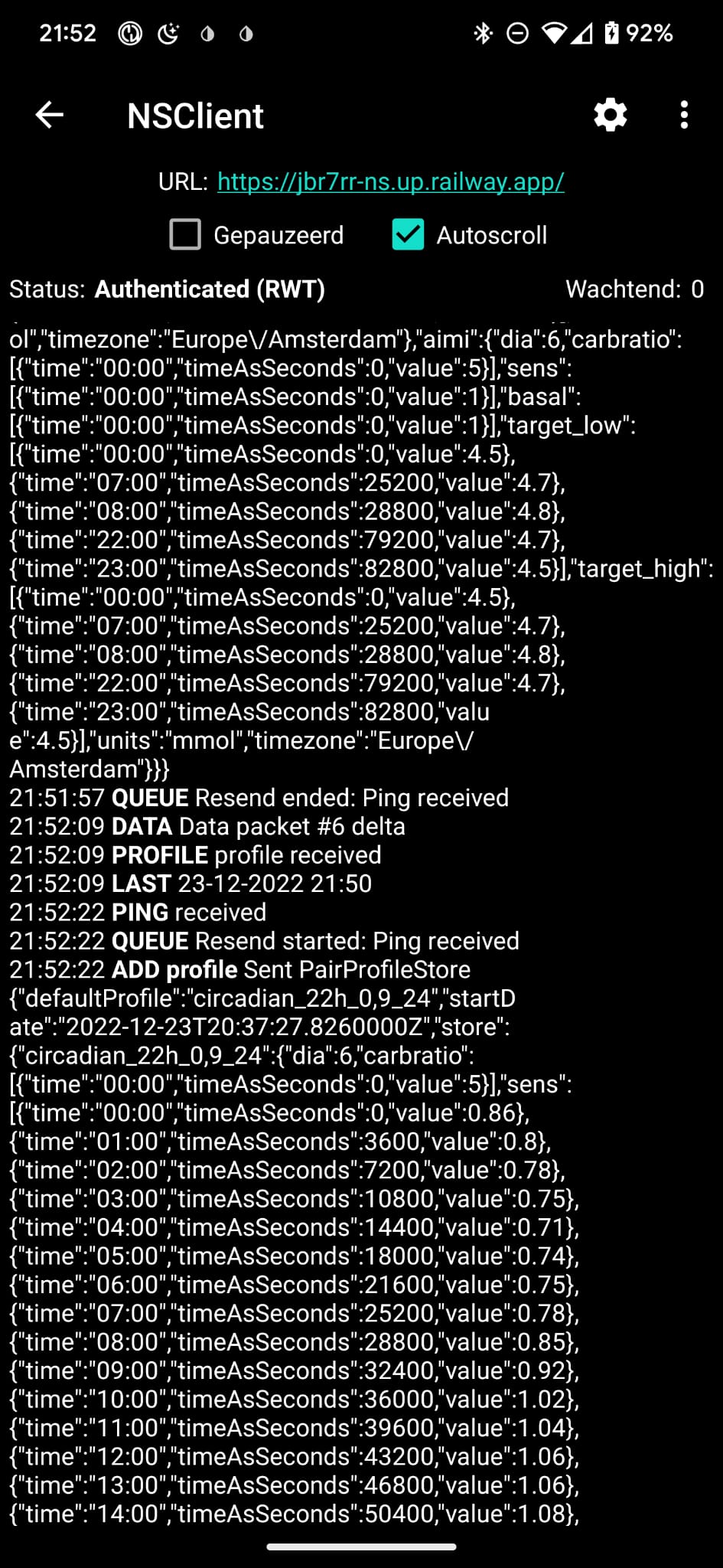 [DEV] NSClient keeps re-uploading profiles 2 times per minute · Issue #2300 · nightscout ...