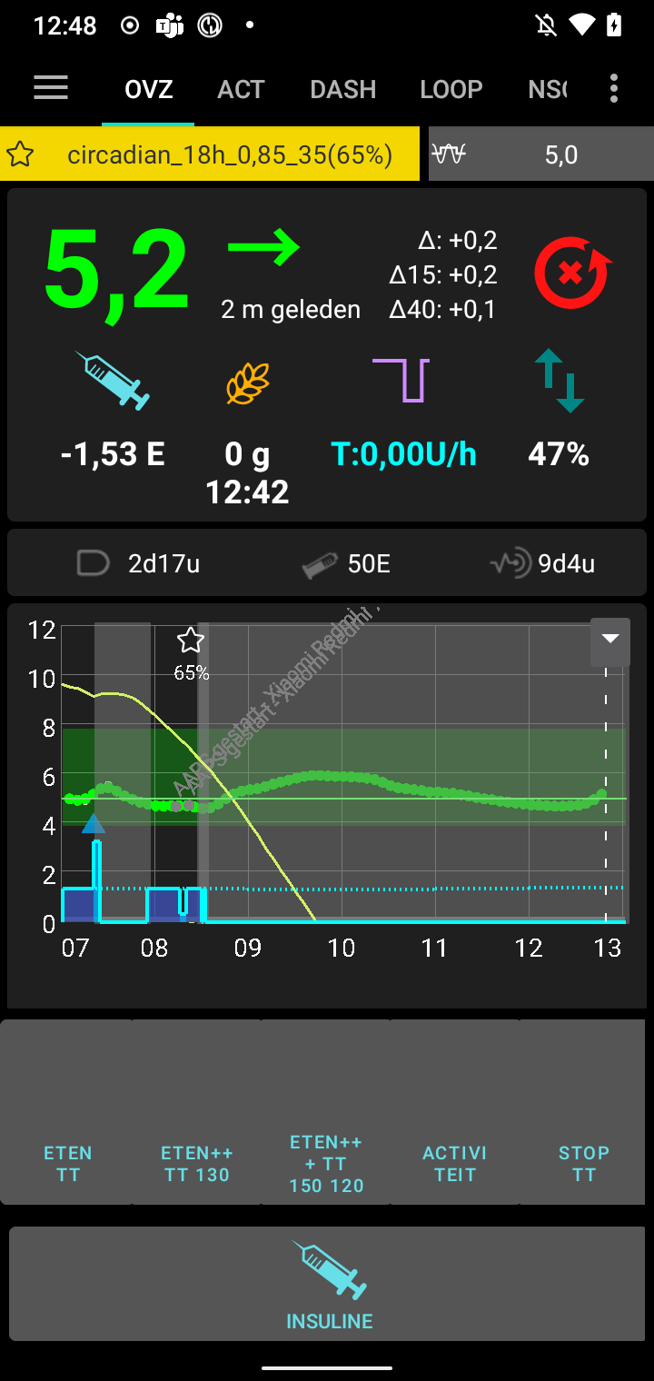 [DEV] DASH: Temp basal cancelled/stopped by pod for unkown reason, AAPS History not updated ...