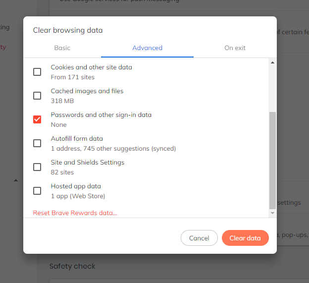 Brave password sync fails due to datatype error · Issue #28175 · brave ... Brave password sync fails due to datatype error · Issue #28175 · brave ...