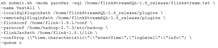 PerJob提交任务时报错 · Issue #336 · DTStack/flinkStreamSQL · GitHub
