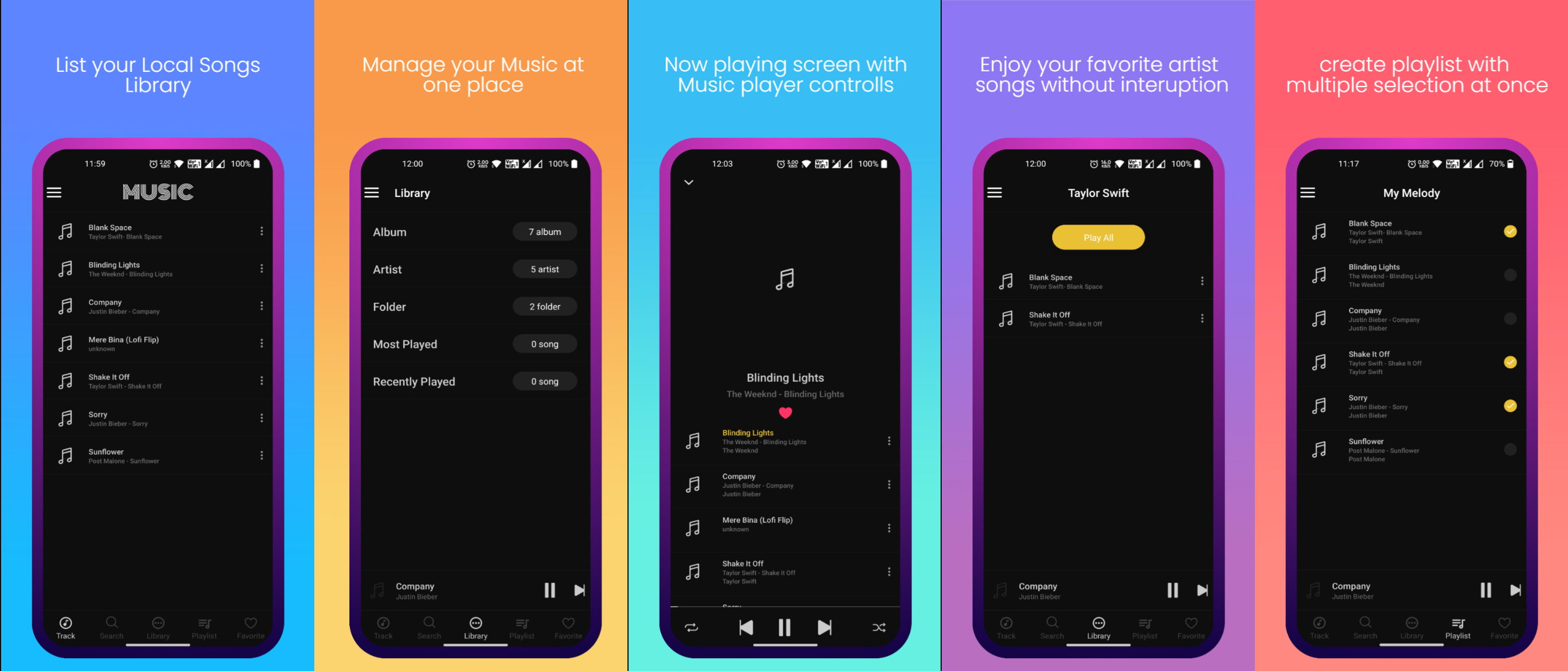 GitHub - Rushit013/SimpleMusicPlayer: Simple Music Player is offline, which means you don't need ...