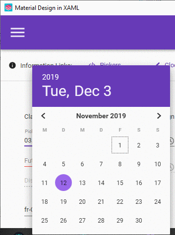 DatePicker bounces around. · Issue #1509 · MaterialDesignInXAML ...