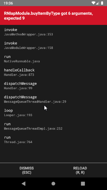 RNIapModule.buyItemByType got 7 arguments, expected 9 · Issue #1175 · hyochan/react-native-iap ...