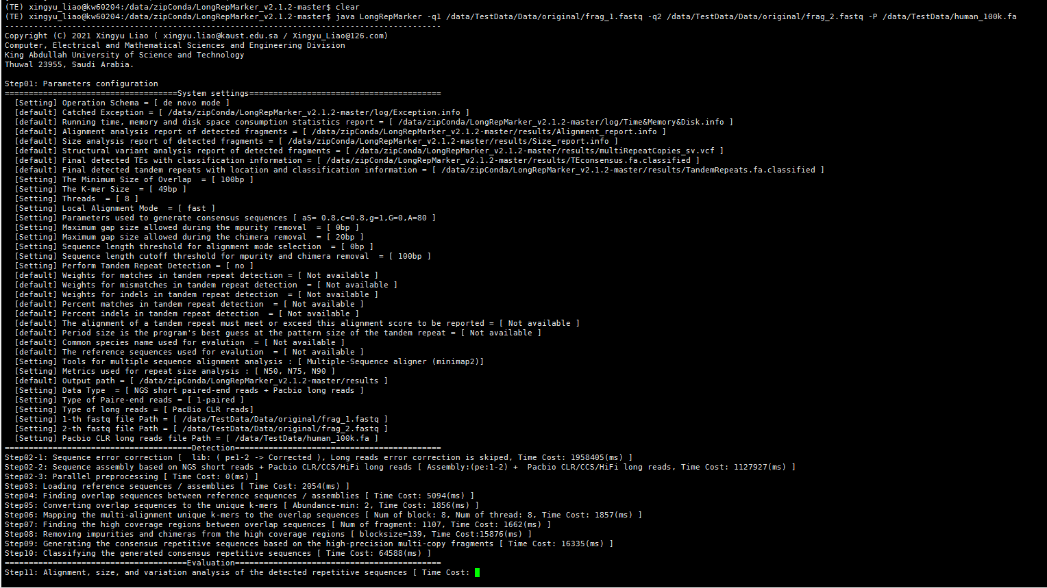 a problem of installation · Issue #6 · Xingyu-Liao/LongRepMarker_v2.0 · GitHub