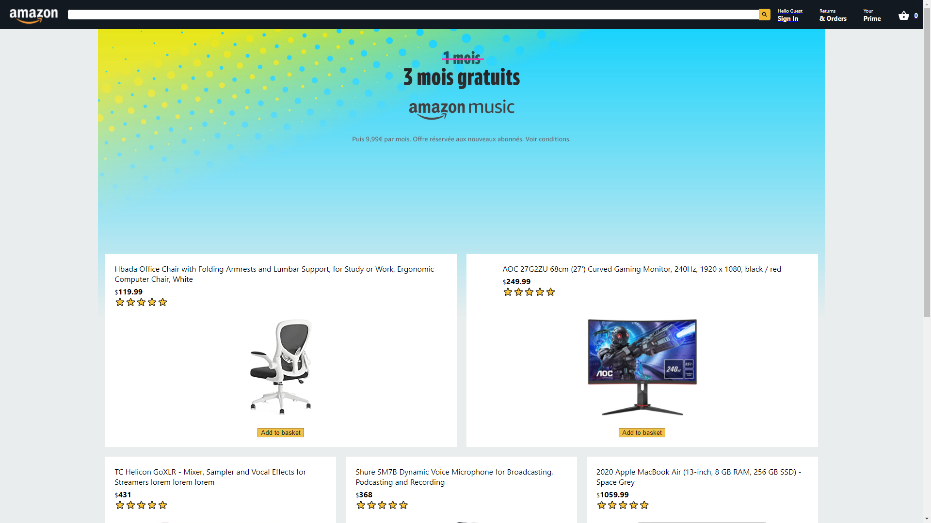 GitHub - slicycode/amazon-clone