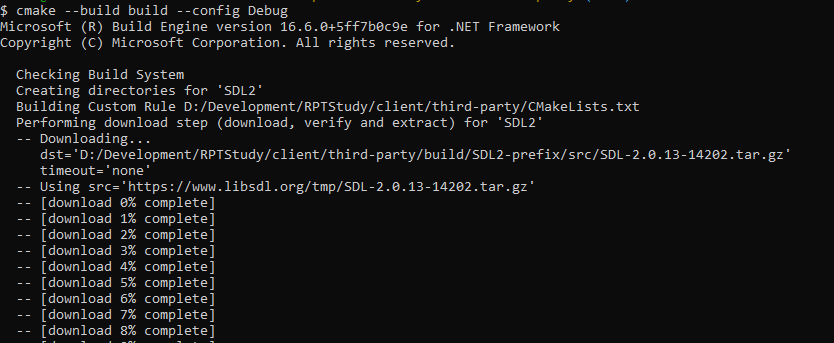 Build not working on windows · Issue #3 · pr0g/sdl-bgfx-imgui-starter · GitHub
