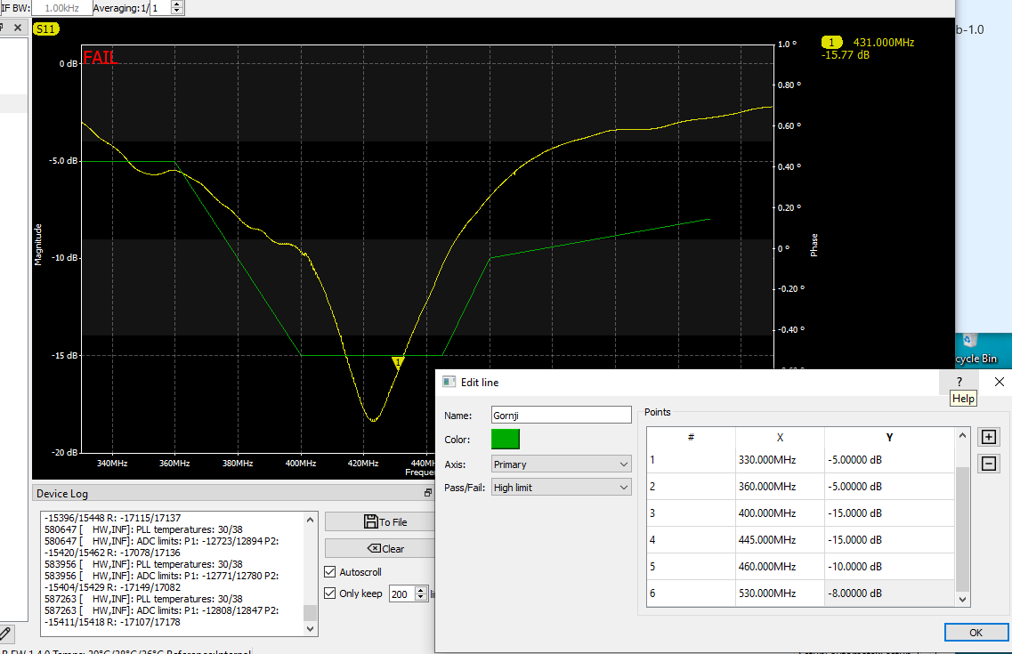 Limit lines import/export · Issue #134 · jankae/LibreVNA · GitHub
