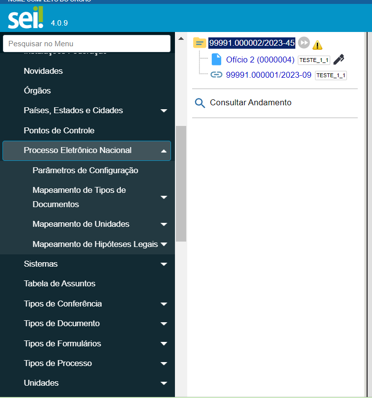 Alterar o nome do Menu Processo Eletrônico Nacional para Tramita GOV.BR · Issue #237 · pengovbr ...