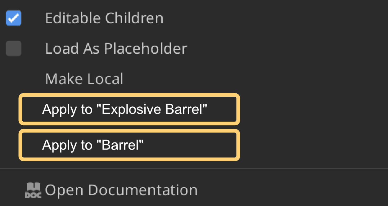 Add "apply changes to base scene" option when disabling "editable children" · Issue #7649 ...