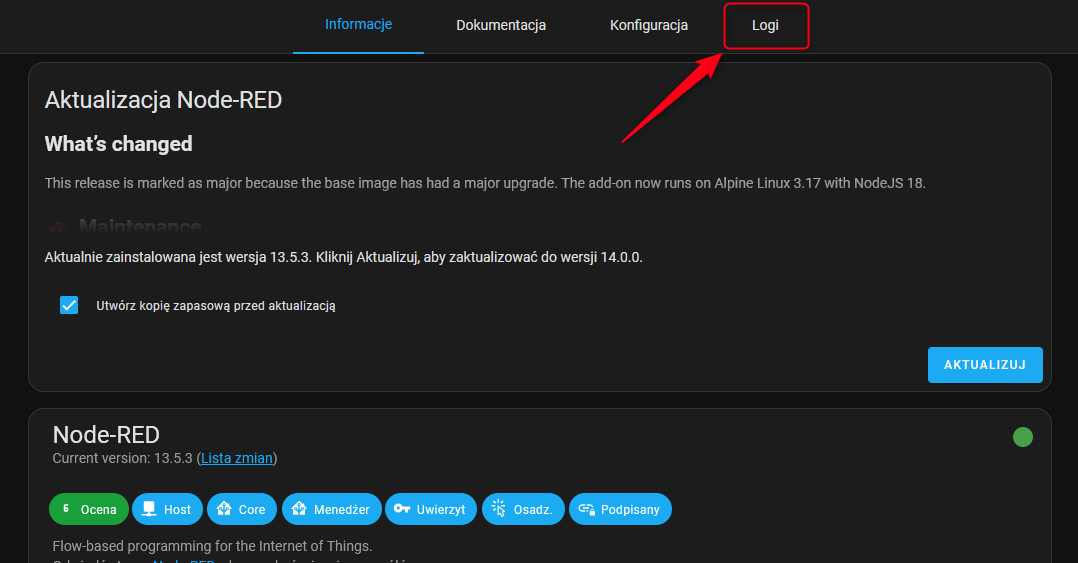 NodeRed (often) randomly restart · Issue #1519 · hassio-addons/addon-node-red · GitHub