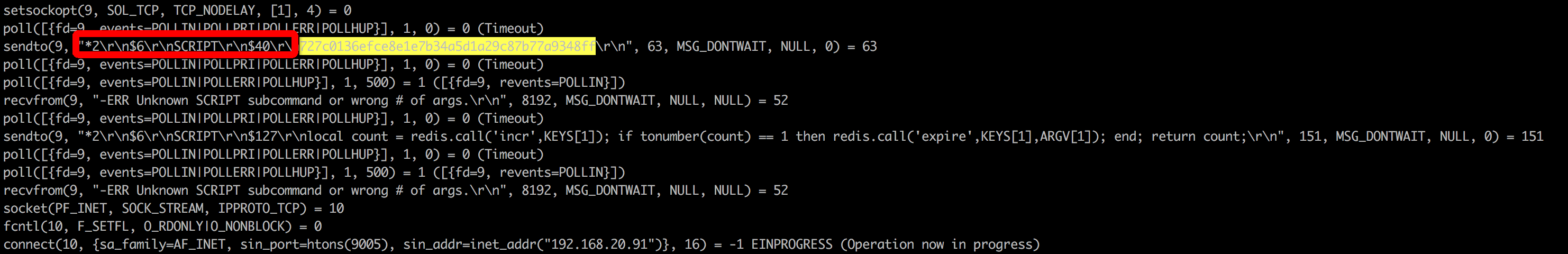 cluster use script command -ERR Unknown SCRIPT subcommand or wrong # of args · Issue #1245 ...
