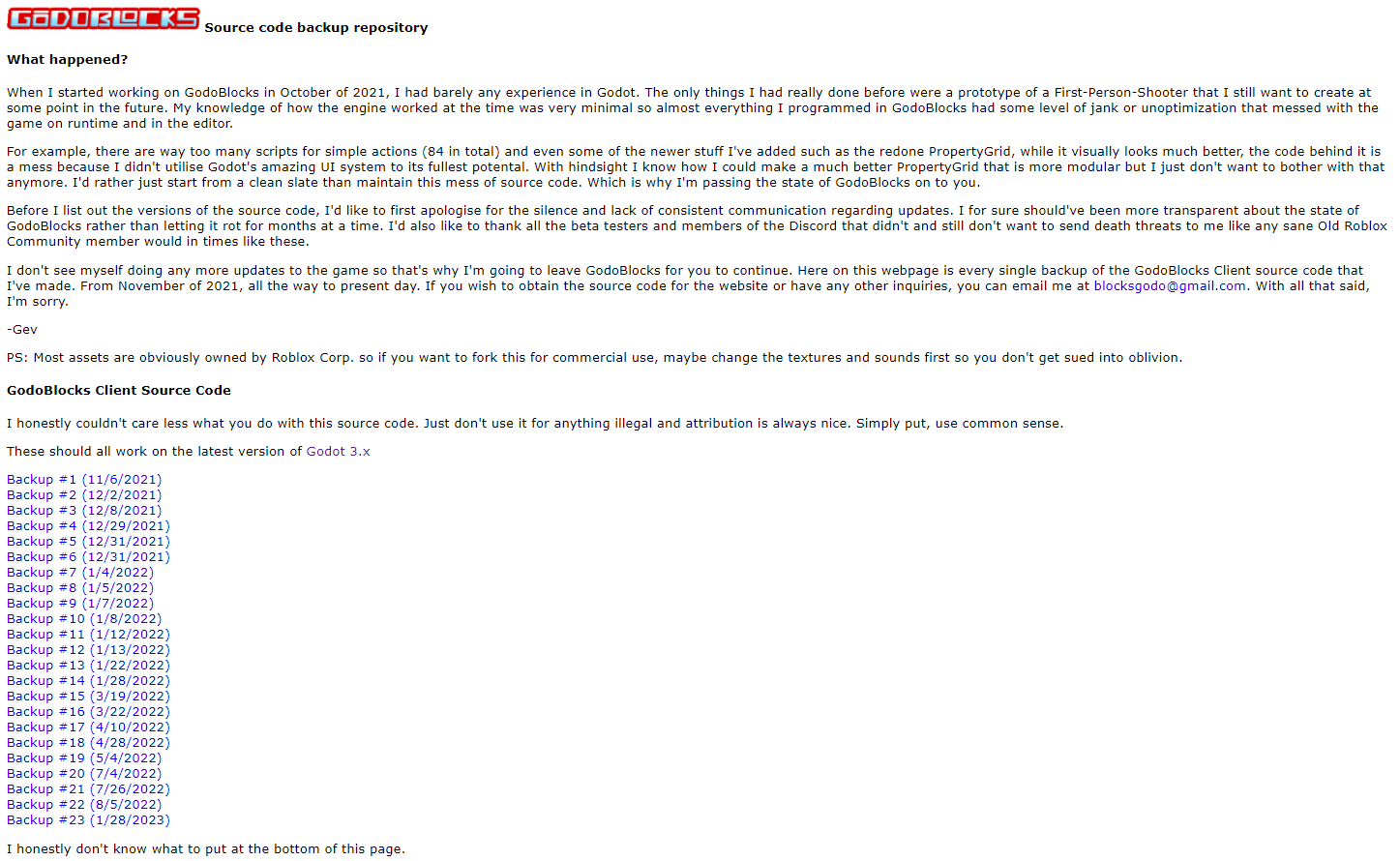 GitHub - ilax666/godoblocks-archive: An archive containing all the backups of the Godoblocks ...