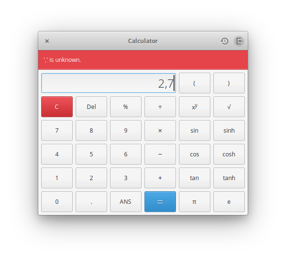 Decimal Separator Isn t Localized Issue 49 Elementary calculator 