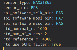 Octopus Pro with onboard MAX31865 - temperature issue · Issue #5024 · Klipper3d/klipper · GitHub