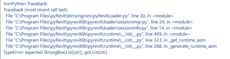 PyRevit fails to load · Issue #1551 · pyrevitlabs/pyRevit · GitHub