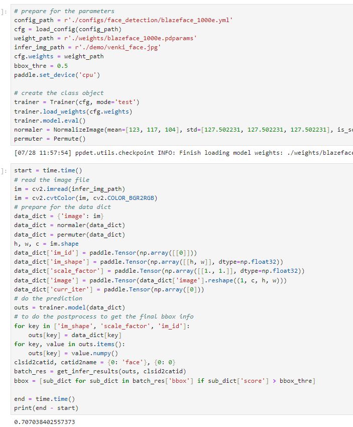 Blazeface model sizes other than 640 · Issue #8490 · PaddlePaddle ...