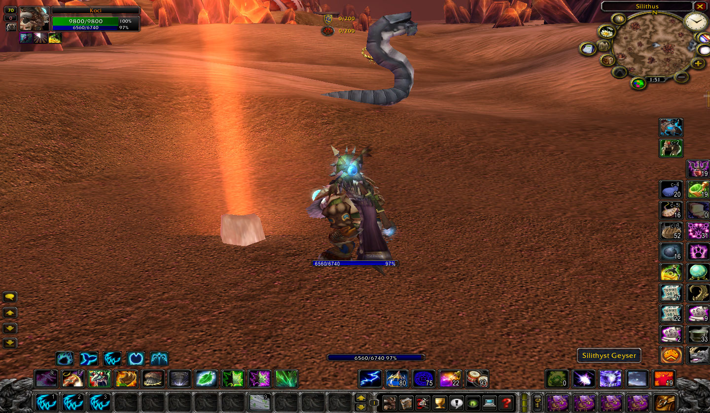 Can't pick up Silithyst Geyser · Issue #1867 · SunstriderEmu/BugTracker ...