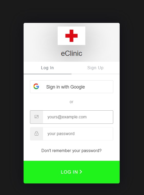 GitHub - Stefanpe95/eClinicWebApp-Auth0-Jasper: EClinic Web Application ...