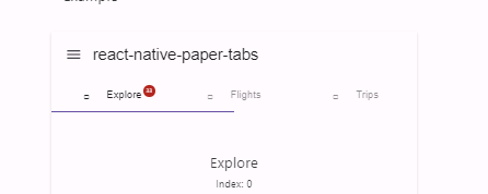 line indicating the selected tab is misaligned with the tab itself. · Issue #59 · web-ridge ...