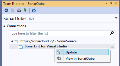 Not Reading sonarcloud Ruleset · Issue #2169 · SonarSource/sonarlint-visualstudio · GitHub