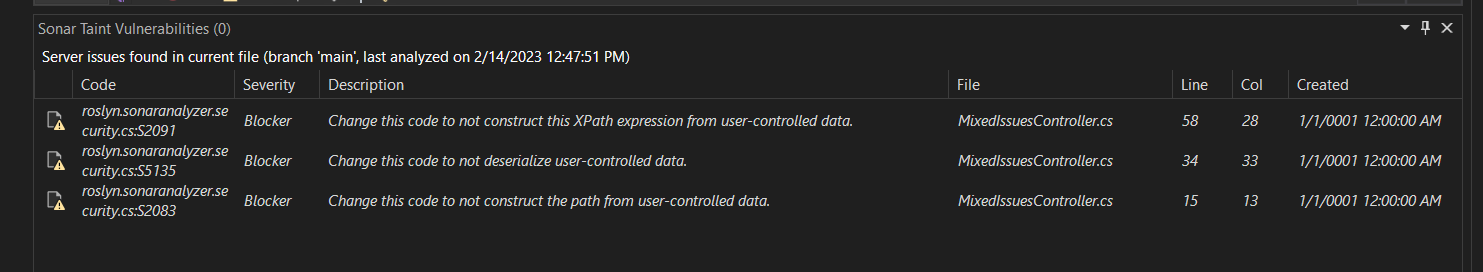Taint event's creation date is not being calculated · Issue #3706 · SonarSource/sonarlint ...