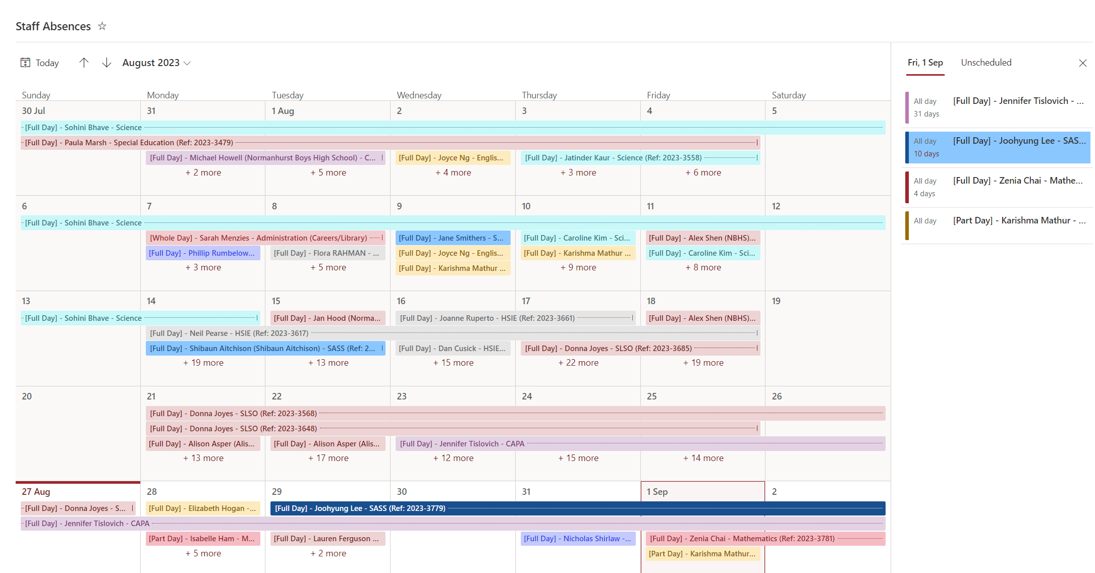 Calendar View formatting · Issue #690 · pnp/List-Formatting · GitHub