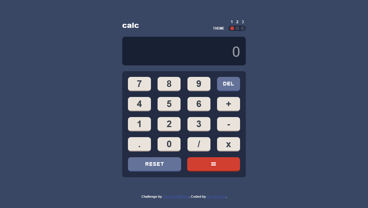 Github Mc Stephen Js Calculator