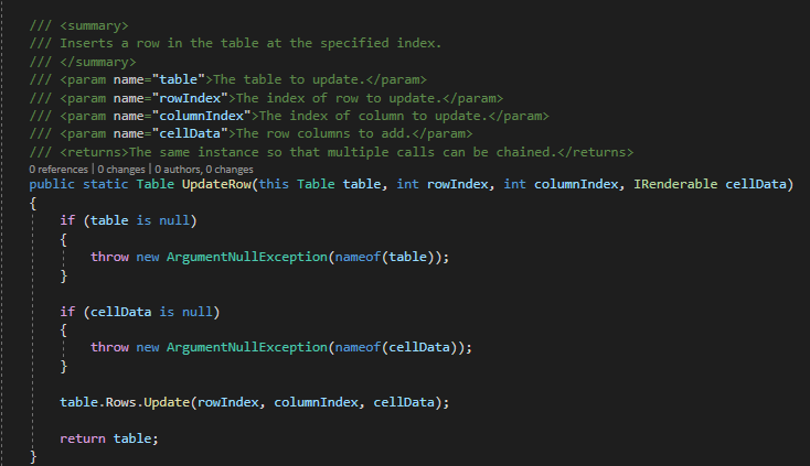 Is it possible to retrospectively update a table cell? · Issue #544 · spectreconsole/spectre ...