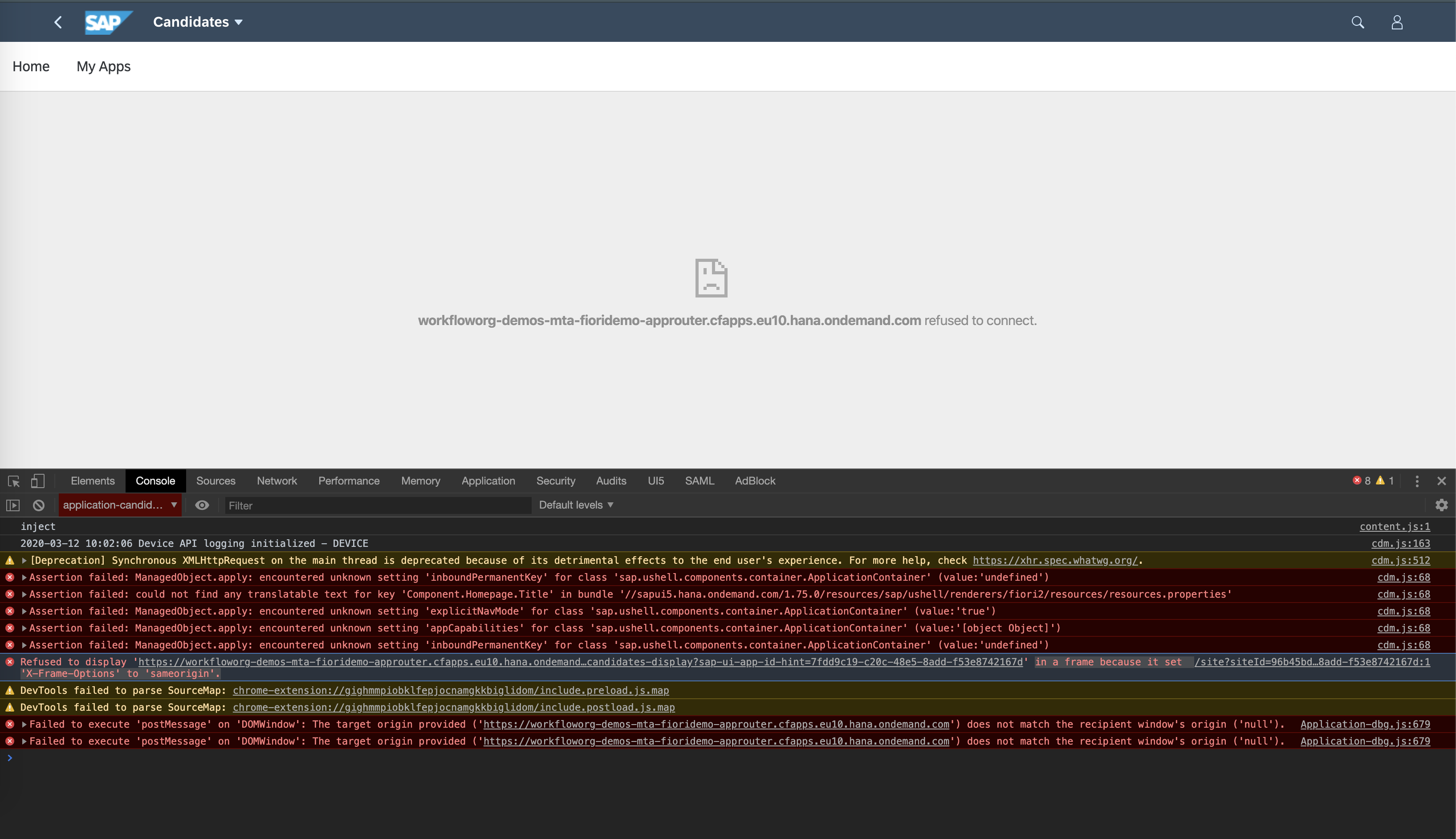 Integrate an SAPUI5 App into Your Portal Site (Cloud Foundry) · Issue #4755 · sap-tutorials ...