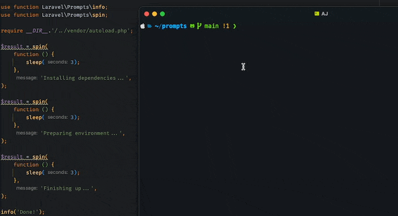 Feature Request: Progress Bar · Issue #51 · laravel/prompts · GitHub
