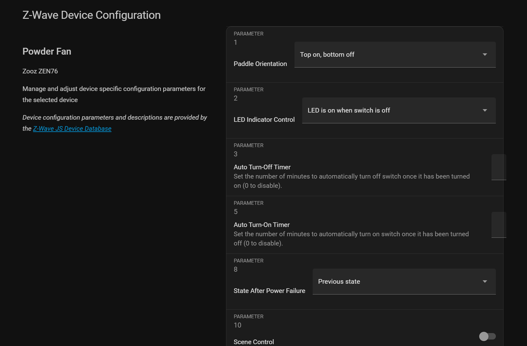Z-Wave Device configuration dialog is truncated · Issue #15580 · home-assistant/frontend · GitHub