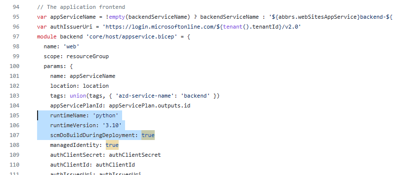 onedeploy to azure webapp not working · Issue #120 · microsoft/sample-app-aoai-chatGPT · GitHub