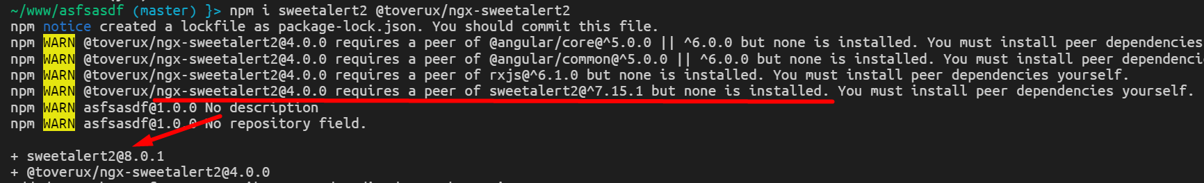Cannot read property 'constructor' of undefined · Issue #101 · sweetalert2/ngx-sweetalert2 · GitHub