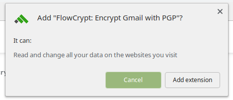 restrict extension permissions · Issue #1897 · FlowCrypt/flowcrypt-browser · GitHub