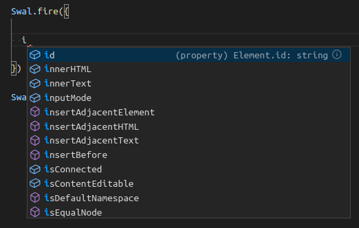 Types: regression in developer experience after #1804 · Issue #1822 · sweetalert2/sweetalert2 ...