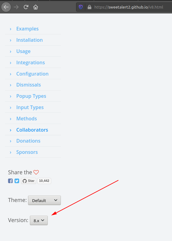 Documentation: version 8 · Issue #1860 · sweetalert2/sweetalert2 · GitHub