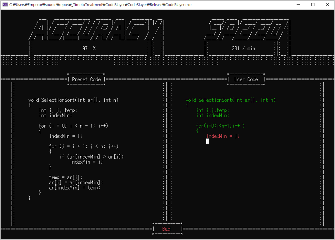 GitHub - TimetoTreatment/CodeSlayer: Code Typing Software for Beginner Developers