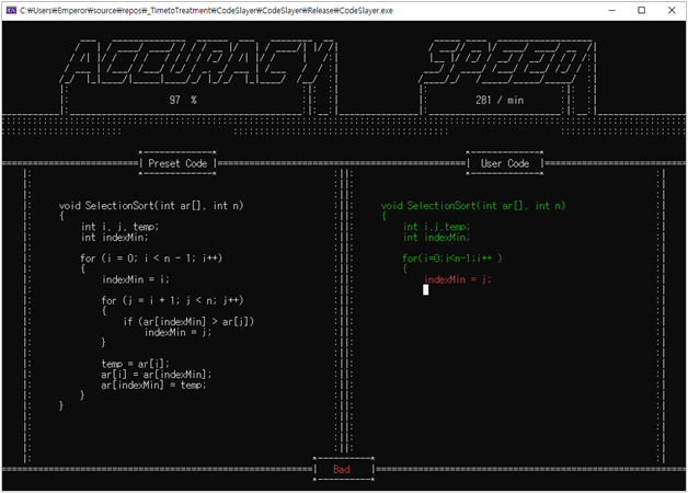 GitHub - TimetoTreatment/CodeSlayer: Code Typing Software for Beginner Developers