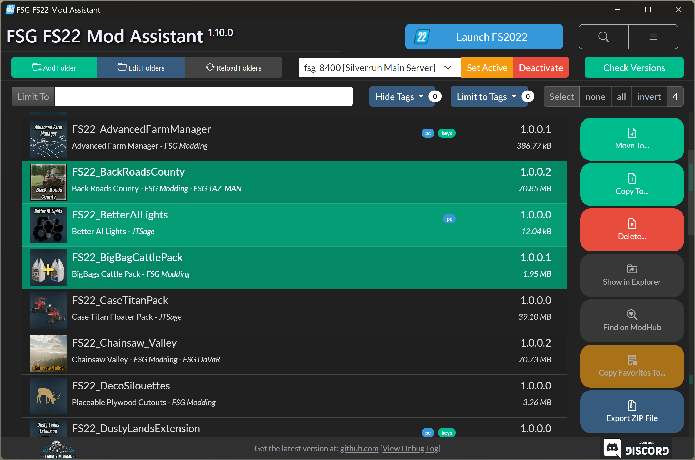 [FEATURE] Enhanced Scroll Bar · Issue #50 · FSGModding/FSG_Mod_Assistant · GitHub