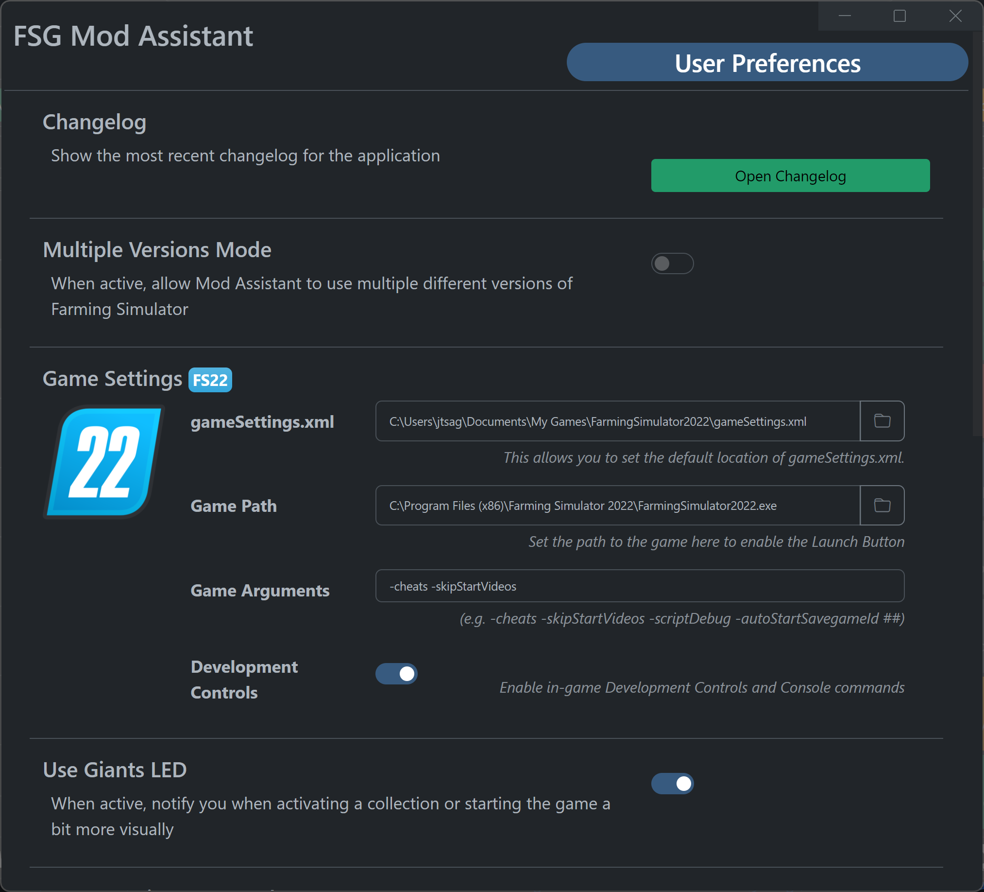[FEATURE] Several FS games installed · Issue #69 · FSGModding/FSG_Mod ...