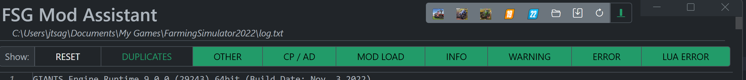 [FEATURE] Several FS games installed · Issue #69 · FSGModding/FSG_Mod_Assistant · GitHub
