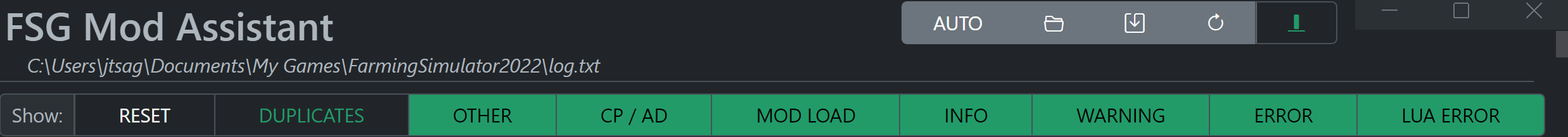 [FEATURE] Several FS games installed · Issue #69 · FSGModding/FSG_Mod_Assistant · GitHub