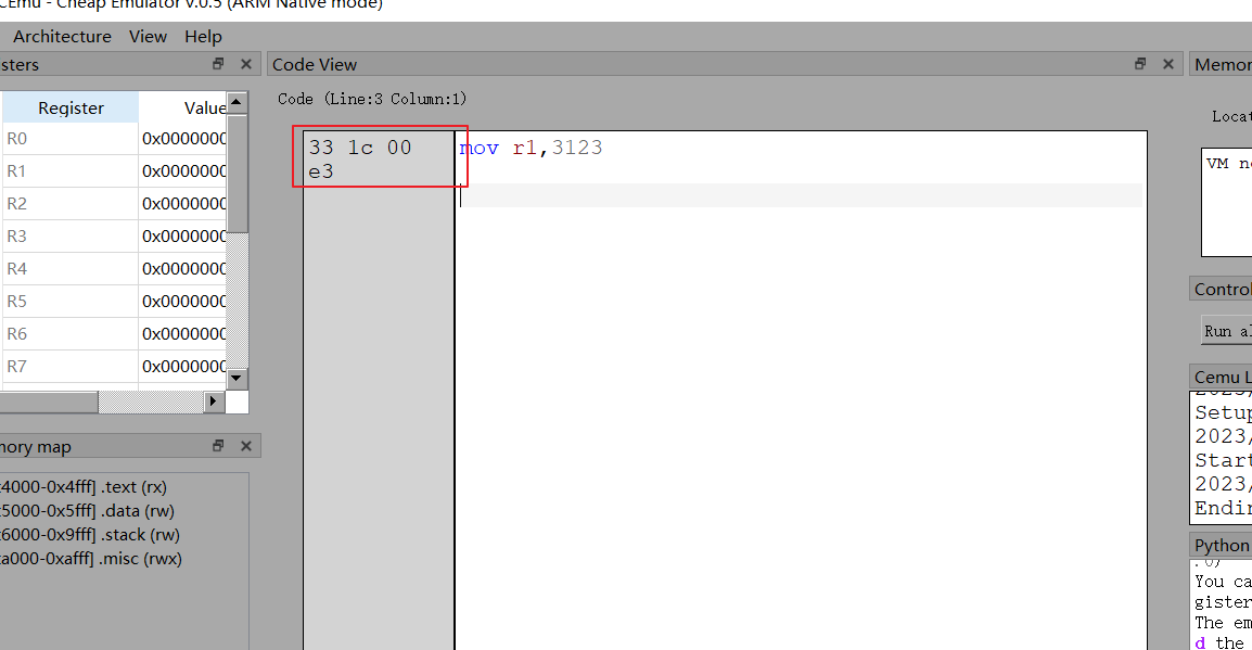 Display issues · Issue #74 · hugsy/cemu · GitHub