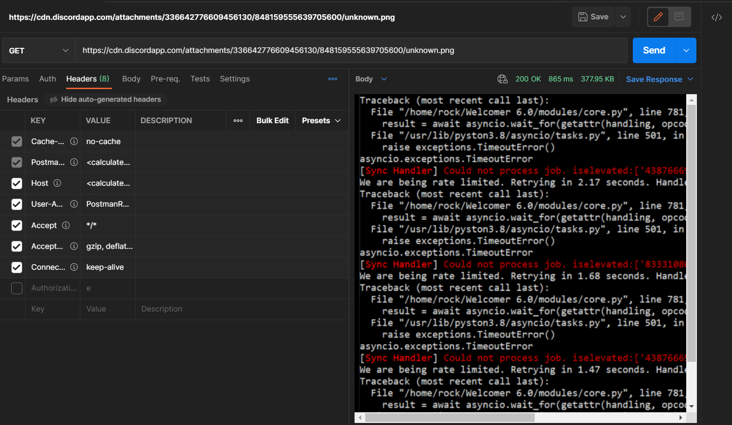 CDN fails with empty Authorization header · Issue #3032 · discord/discord-api-docs · GitHub
