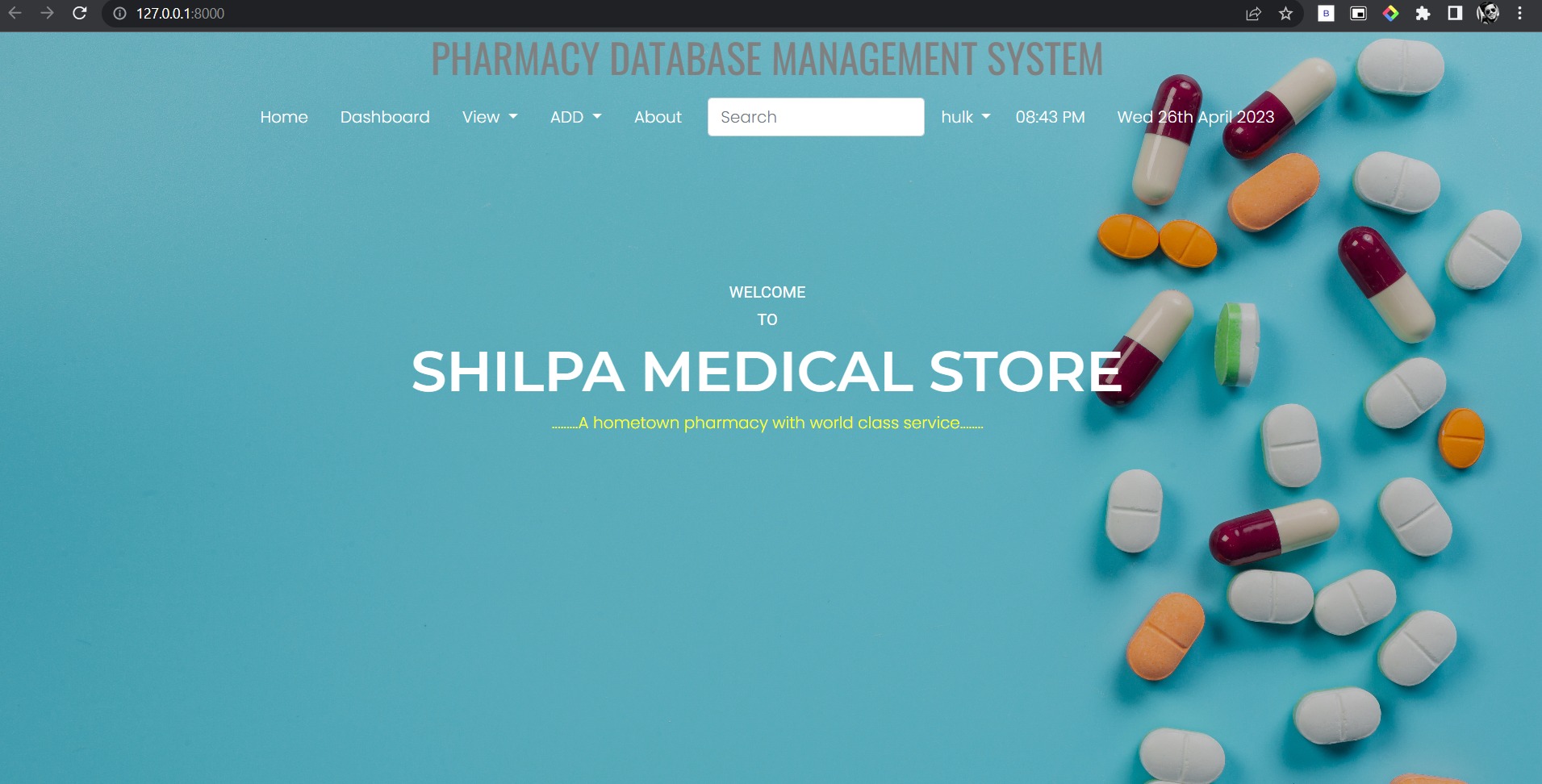 GitHub - nitishkr106/Pharmacy-Database-Management-System